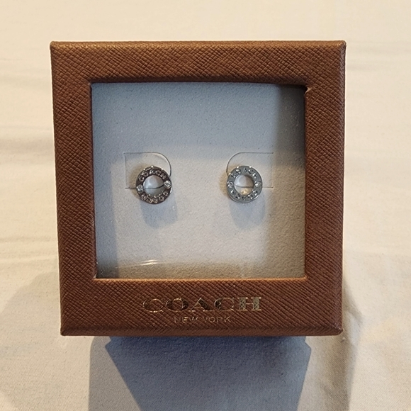 Jewelry | Coach Stud Earrings | Poshmark